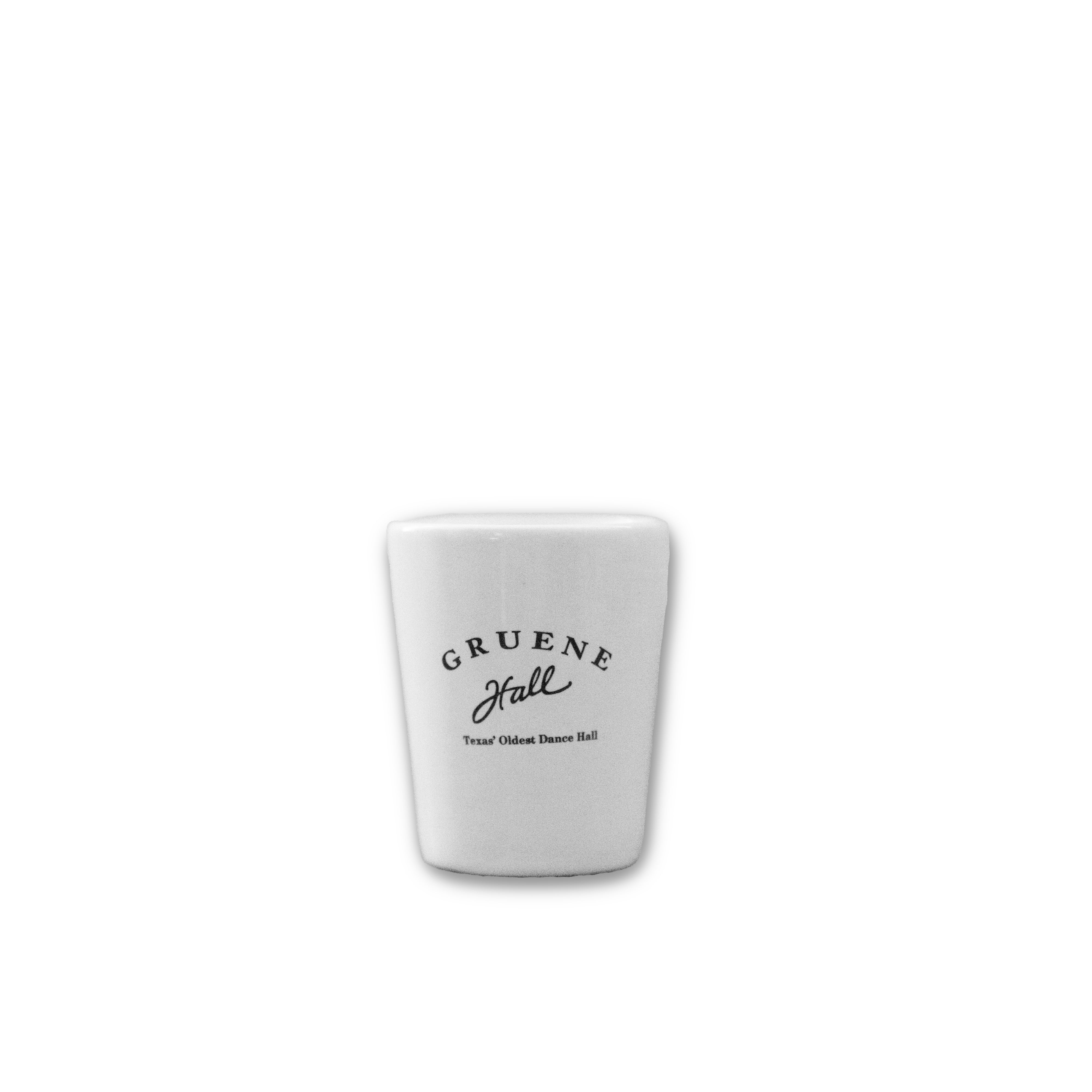 Logo Ceramic Shot Glass 1.5oz – Gruene Hall Merch Booth
