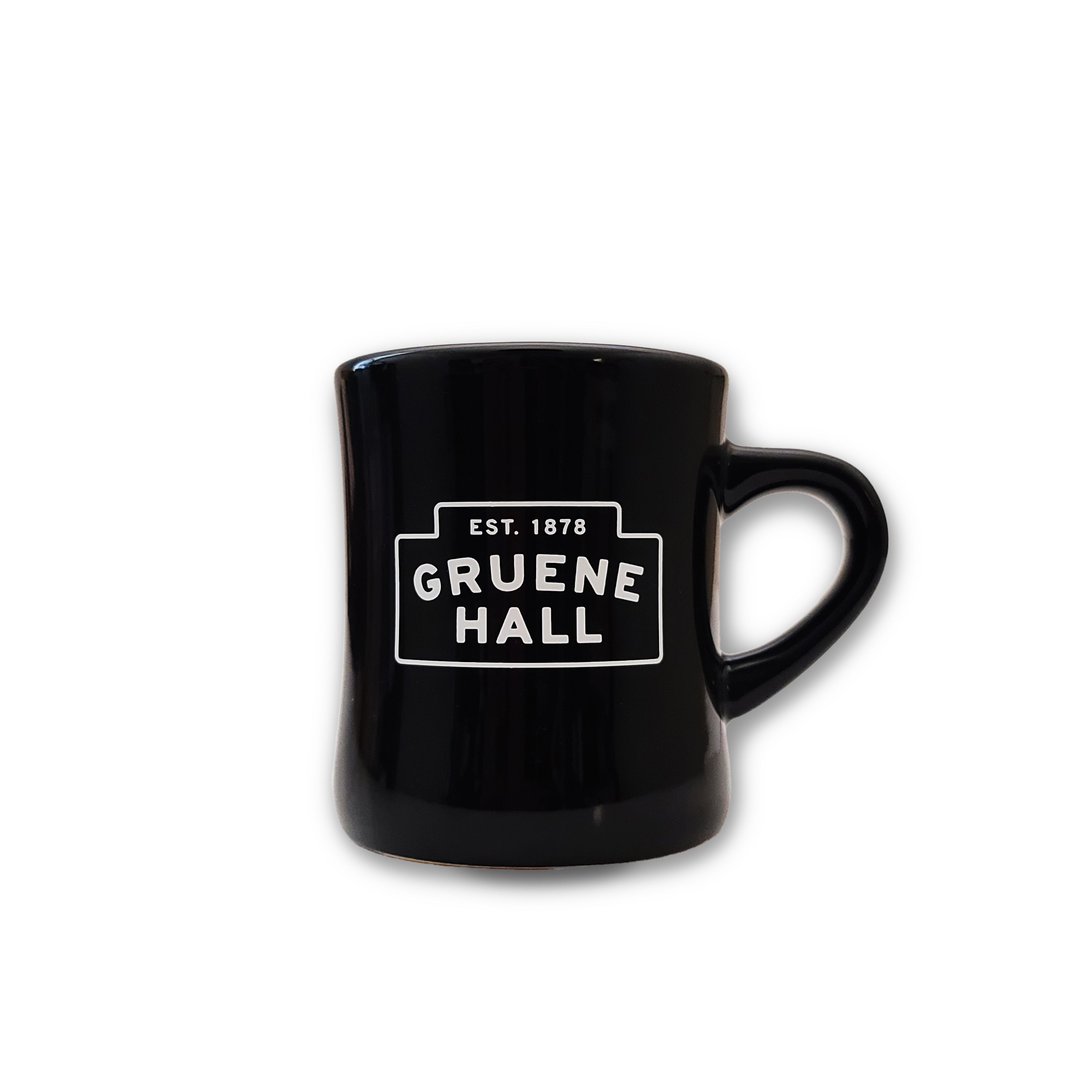 Minimal Hall Diner Mug – Gruene Hall Merch Booth