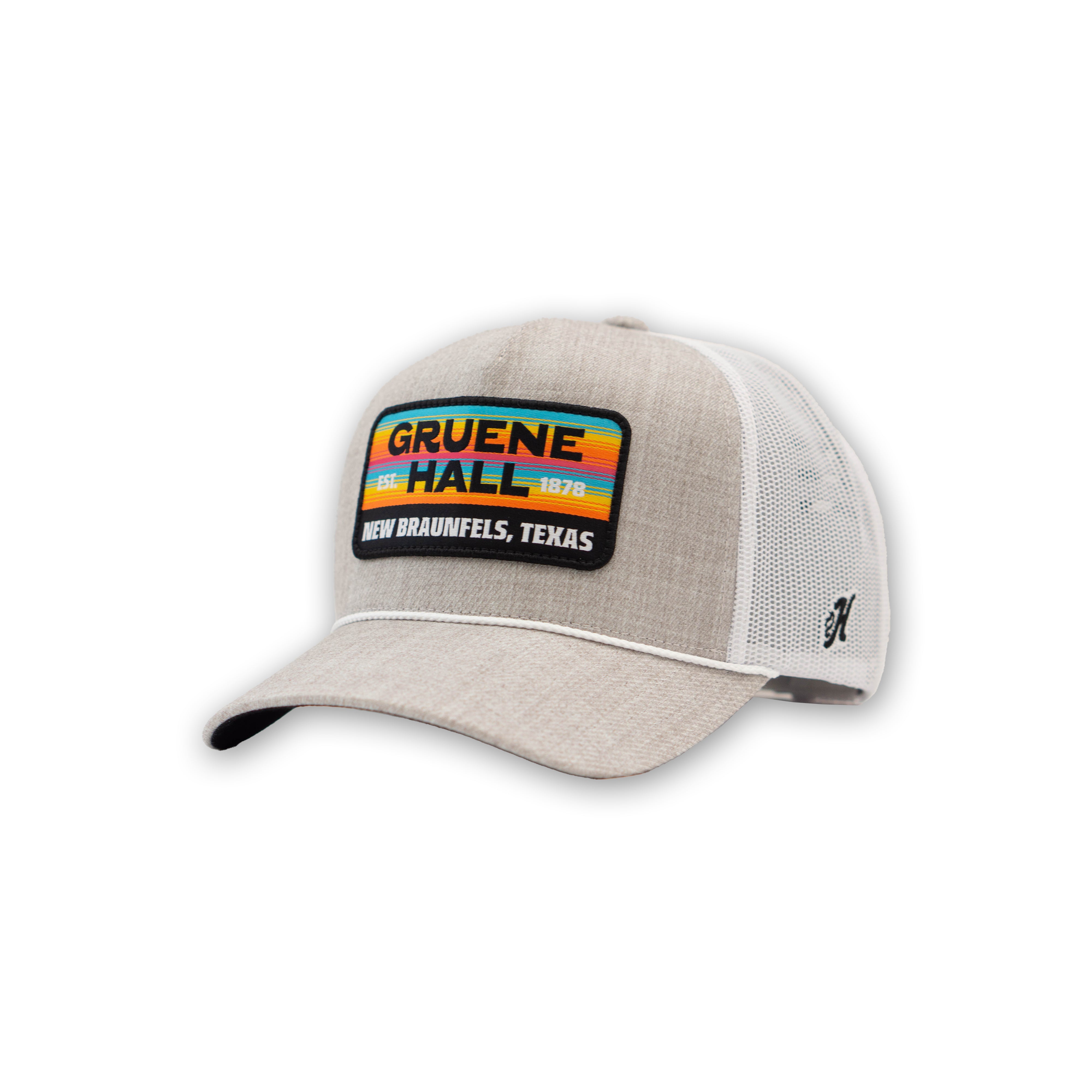 Hooey x Gruene Hall Serape Patch Cap #GH2506T-GYWH – Gruene Hall Merch ...